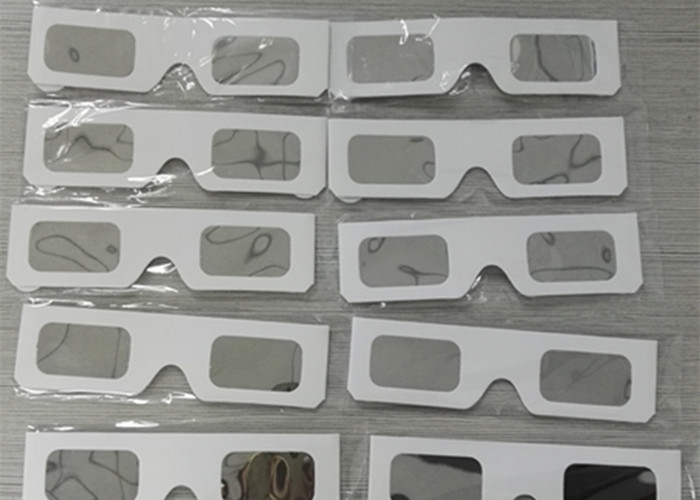 Custom Paper Safe Solar Eclipse Glasses For Education School , Off Set ...