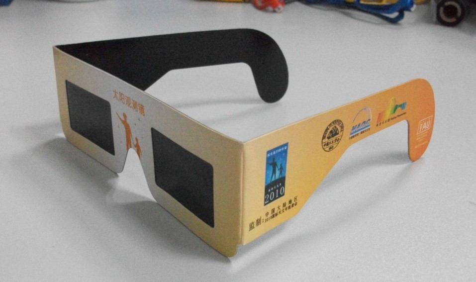 Paper Frame Solar Eclipse Glasses