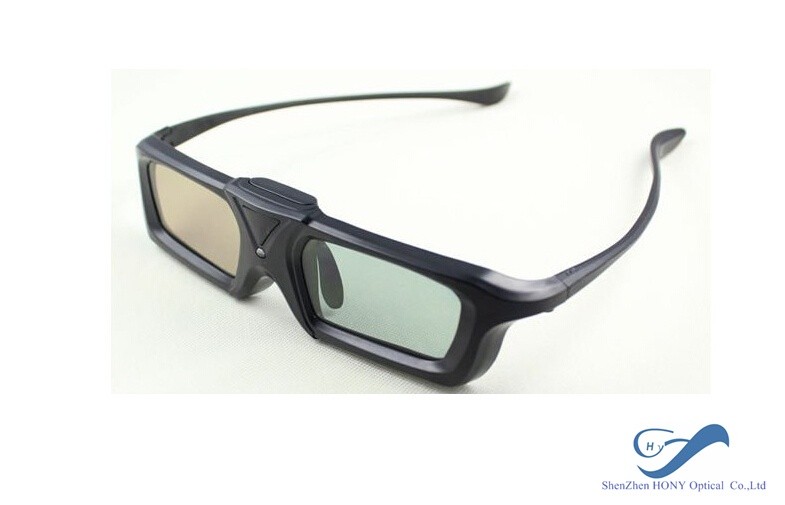 Fresh Rate 120HZ DLP Link 3D Glasses with Active Shutter Powered